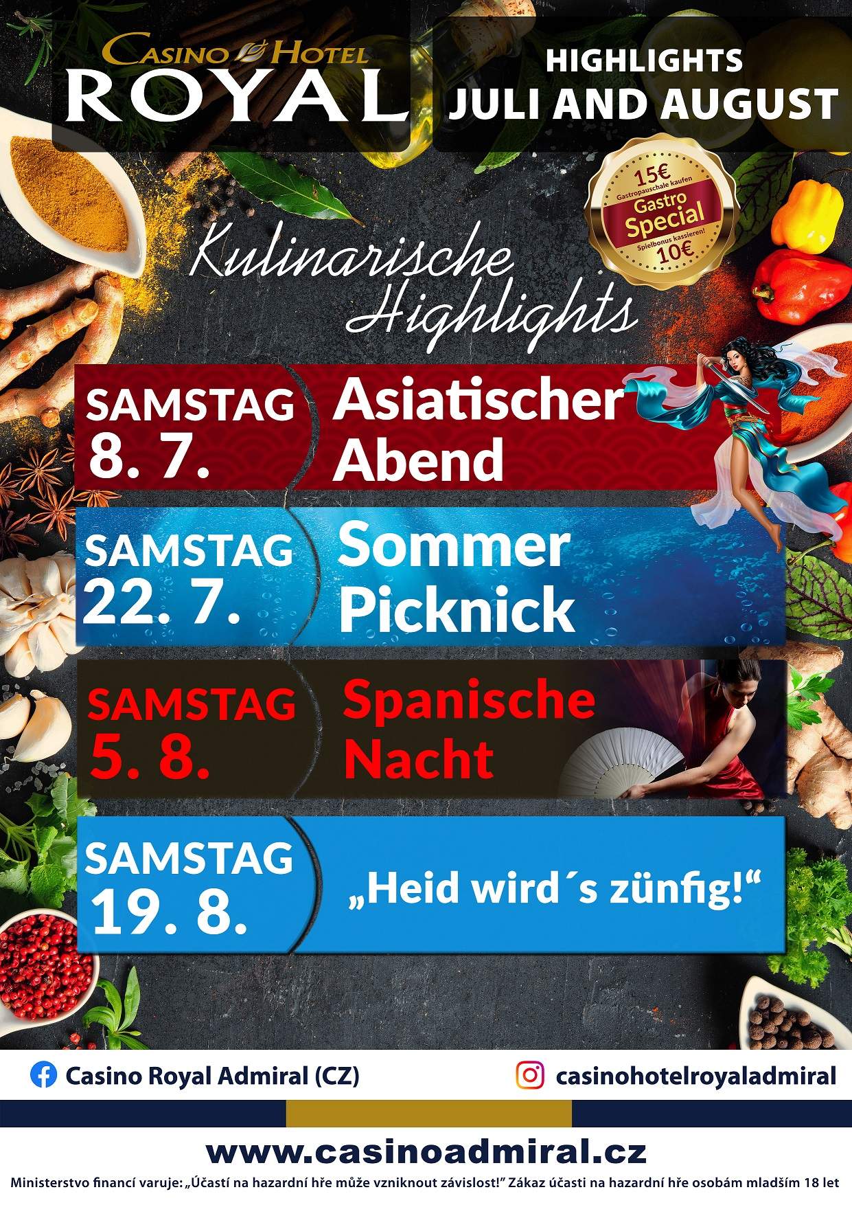 Casino & Hotel ADMIRAL Royal - Casino Admiral